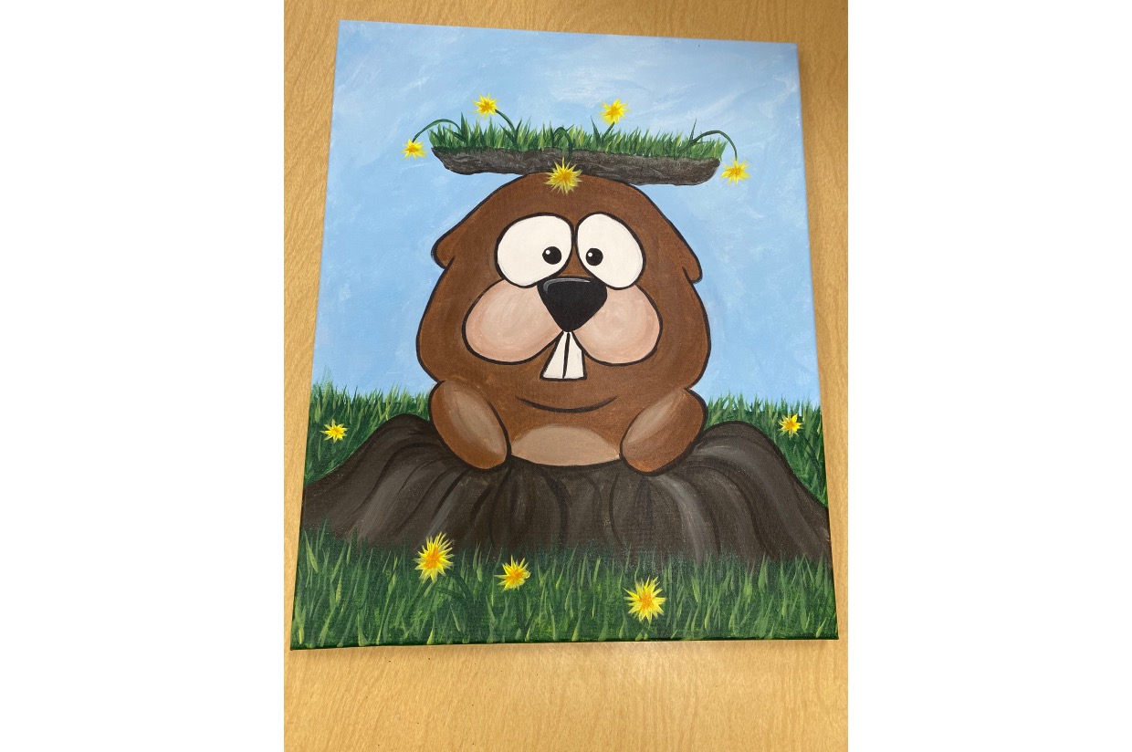 Gopher Painting by Pinot's Palette | Benson 2023 Silent Auction ...