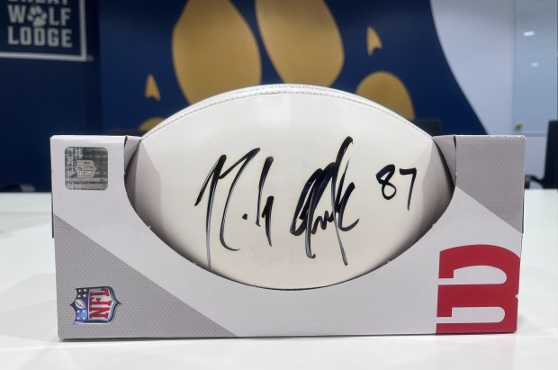 Signed Rob Gronkowski Football | GWR Scholarship Fund 2025 Silent ...