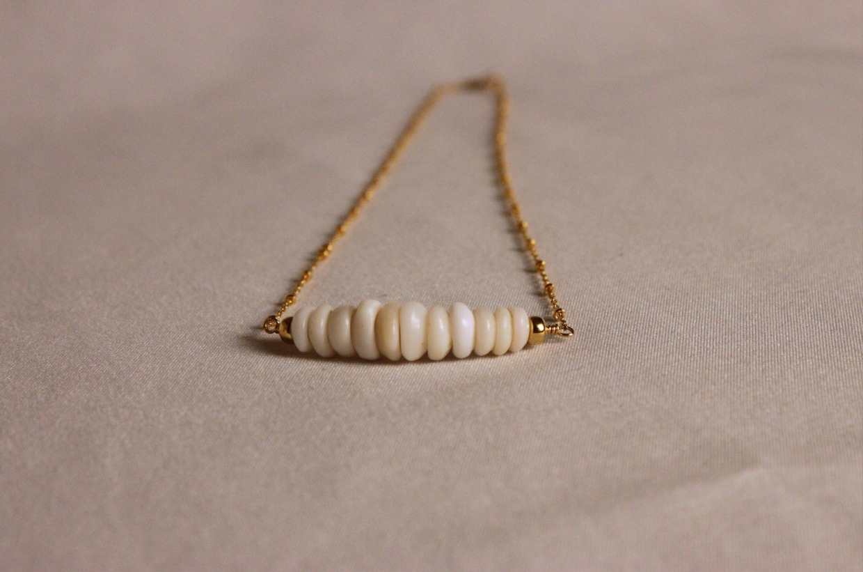 SunSeaSkyla Puka Shell Necklace | KSM Ho'olaule'a Auction 2025 ...