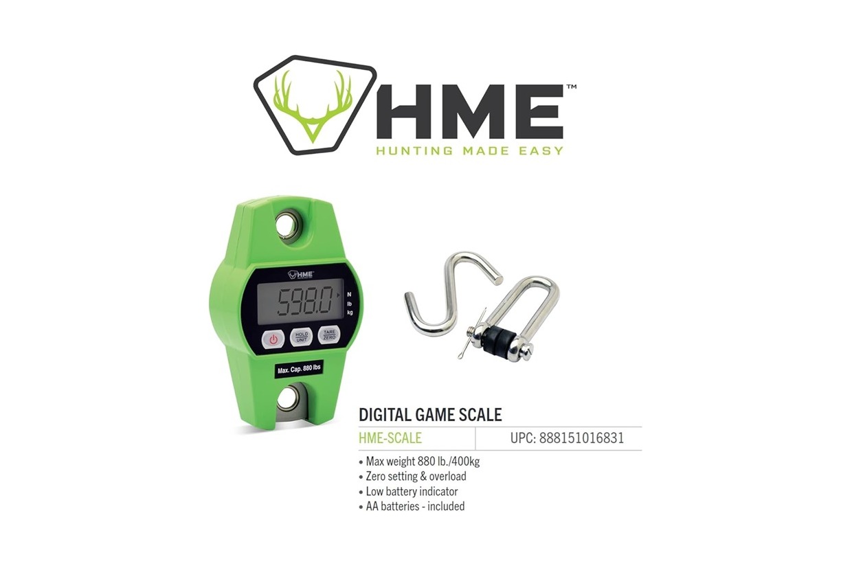 880 lb. Capacity Digital Game Scale by HME Products | KSM Ho'olaule'a ...