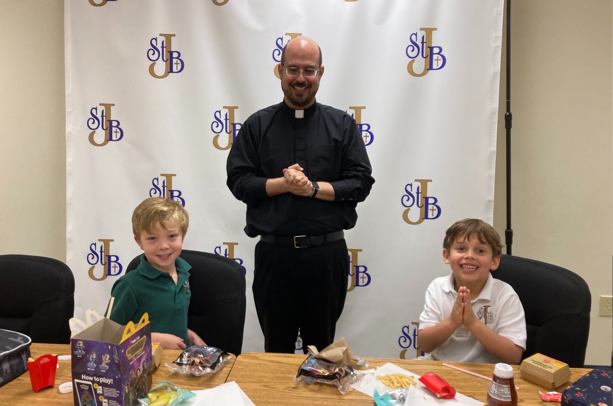 Lunch with Fr. Wilke | Around the World: St. John the Baptist's Online ...