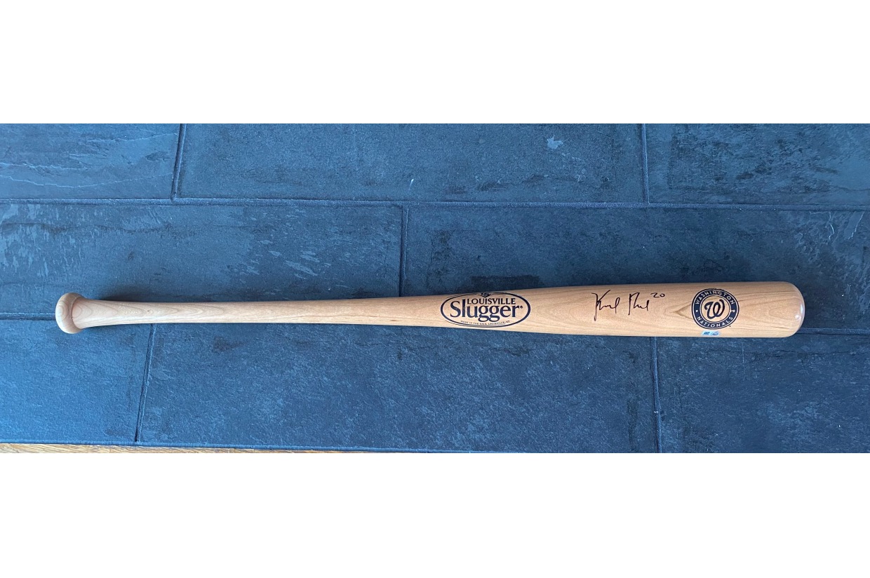 Keibert Ruiz Autographed Bat | Friendship Preschool 2025 Silent Auction ...