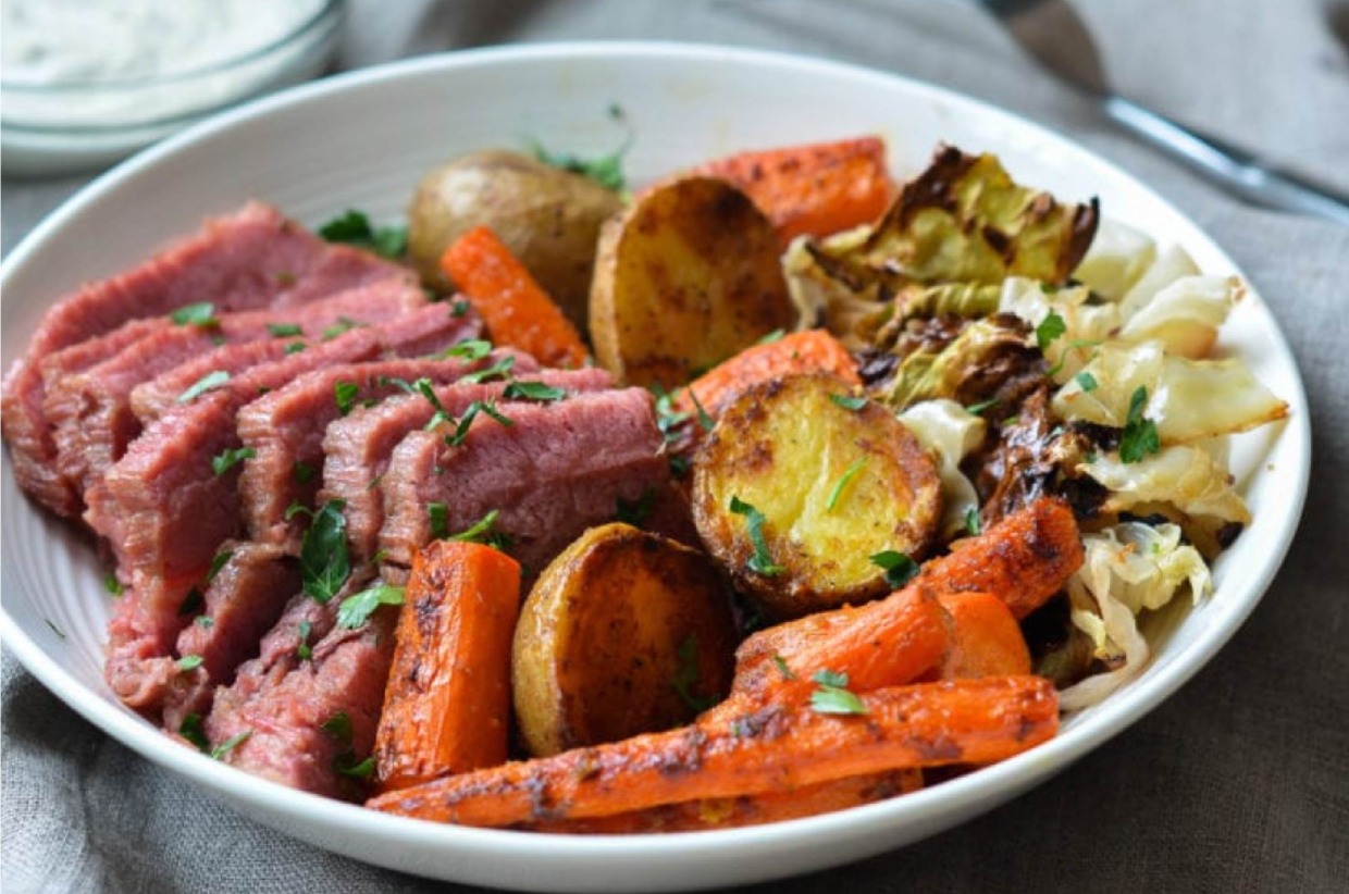 Traditional Irish Dinner for Six People | Spring Auction | Rattlesnake ...