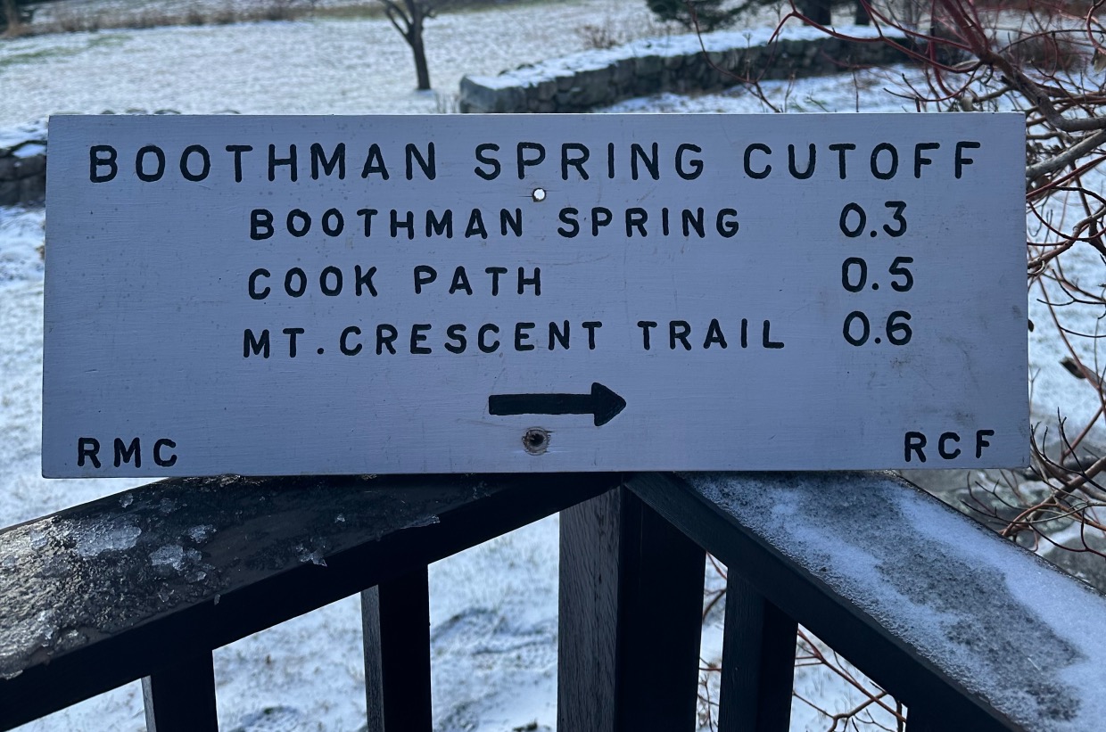Boothman Spring Cutoff *BSC-1* | Randolph Mountain Club 2024 Holiday ...