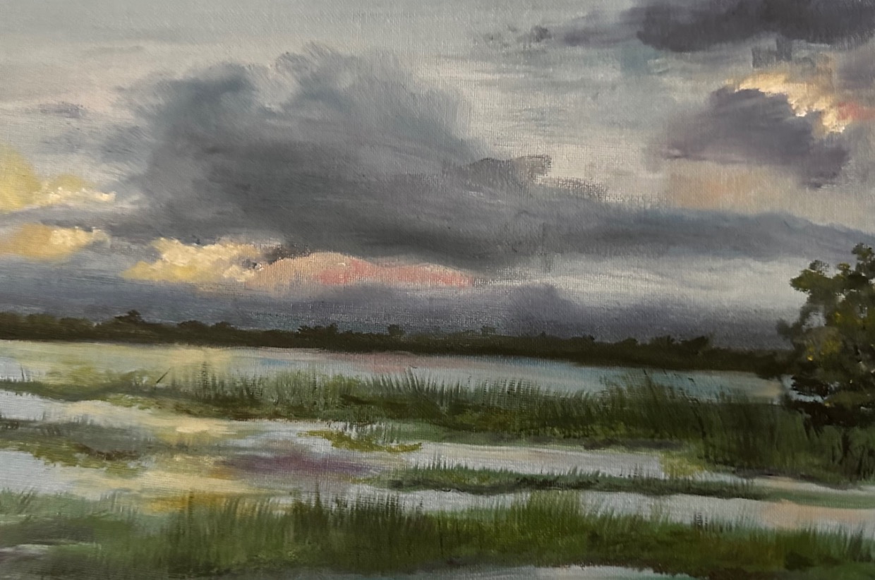 "Storm Rolling In" by Elizabeth Russell Hartman | 2025 Kiawah Arts etc ...