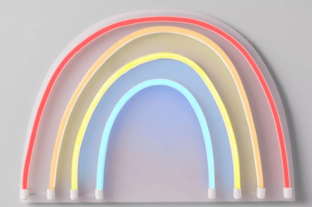 Family Donation: Target PillowFort Rainbow Wall Light | Spring Auction ...