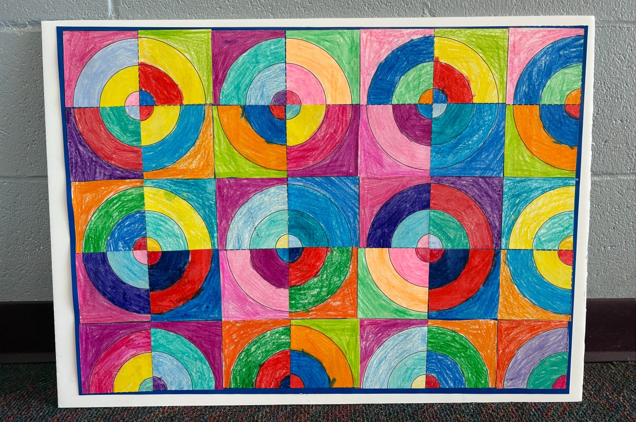 Mrs. Frost 3rd Grade Masterpiece | 2025 Knights' Night Out Silent ...