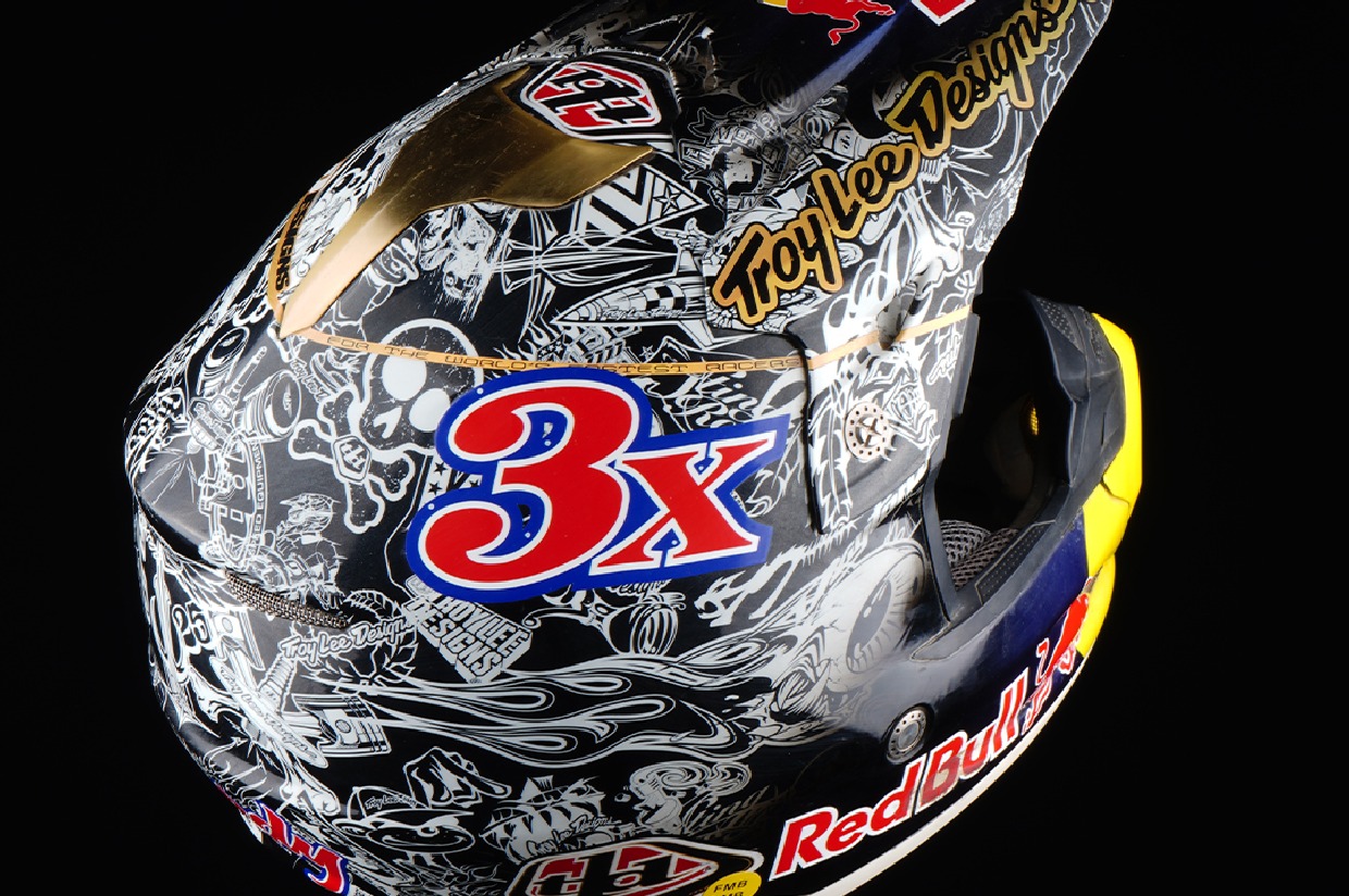 JEFF WARD HELMET - X GAMES | Troy Lee Designs X FELD Southern ...