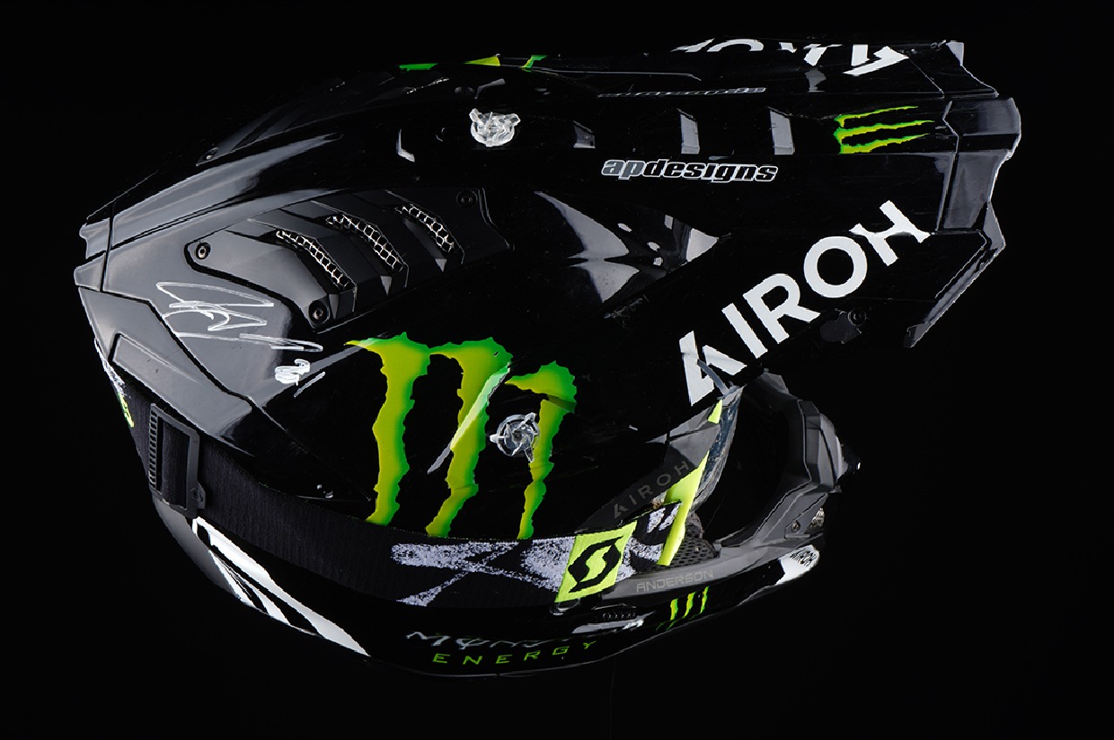 JASON ANDERSON HELMET — Troy Lee Designs X FELD Southern California ...