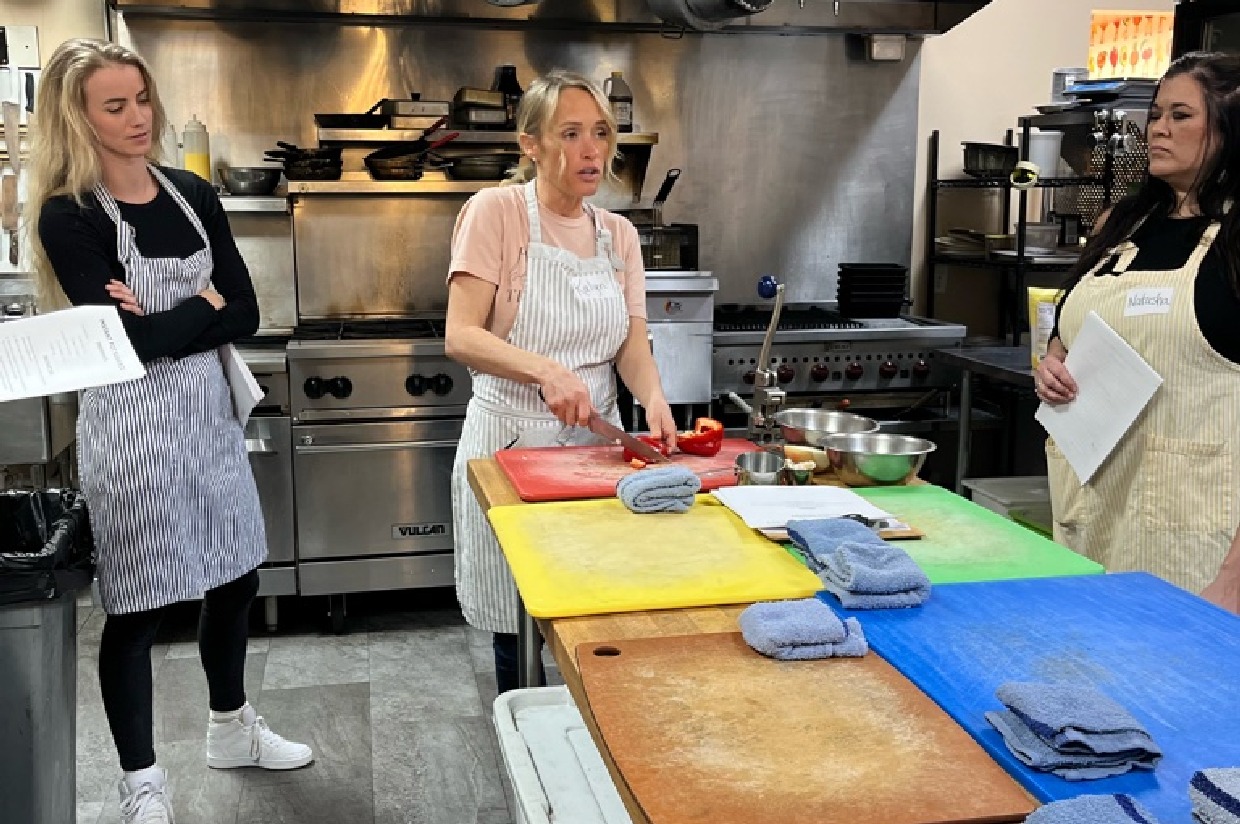 Cooking Class for Two with Blooming Palate #58 | Glow & Groove Art Jam ...