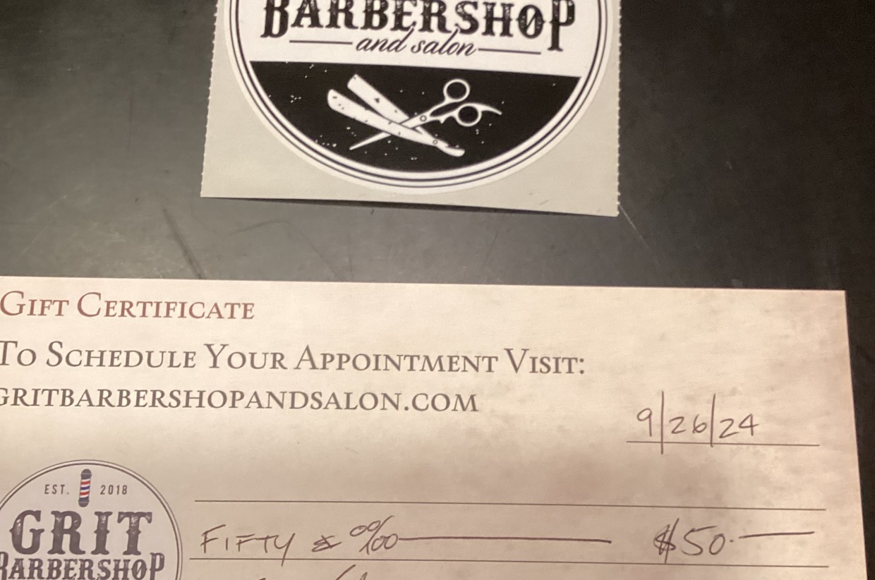 Gift Certificate for Haircut | Fall 2024 Roastin' for Research Auction ...