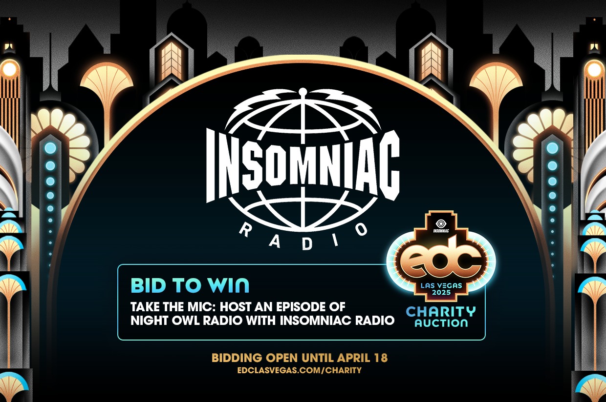 Take the Mic: Host an Episode of Night Owl Radio with Insomniac Radio | EDC Las Vegas 2025 ...