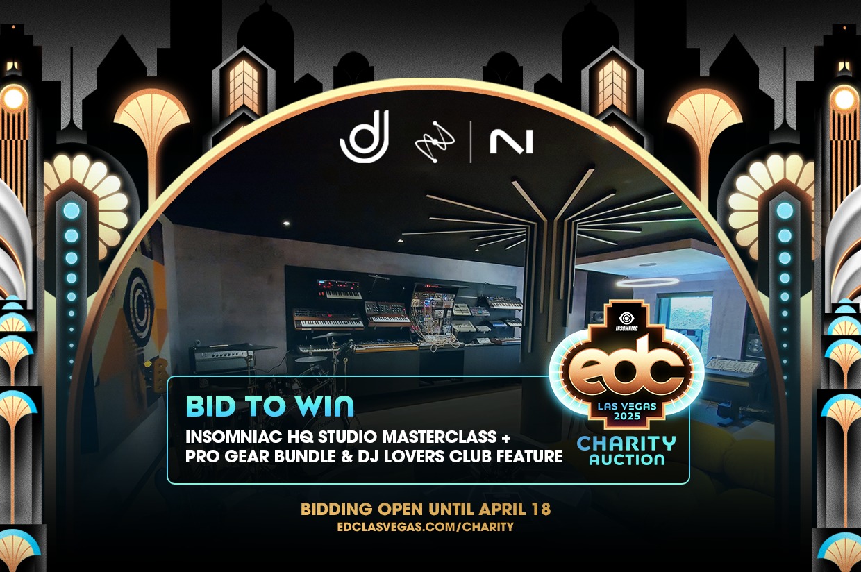 Insomniac HQ Studio Masterclass + Pro Gear Bundle & DJ Lovers Club Feature | EDC Las Vegas 2025 ...