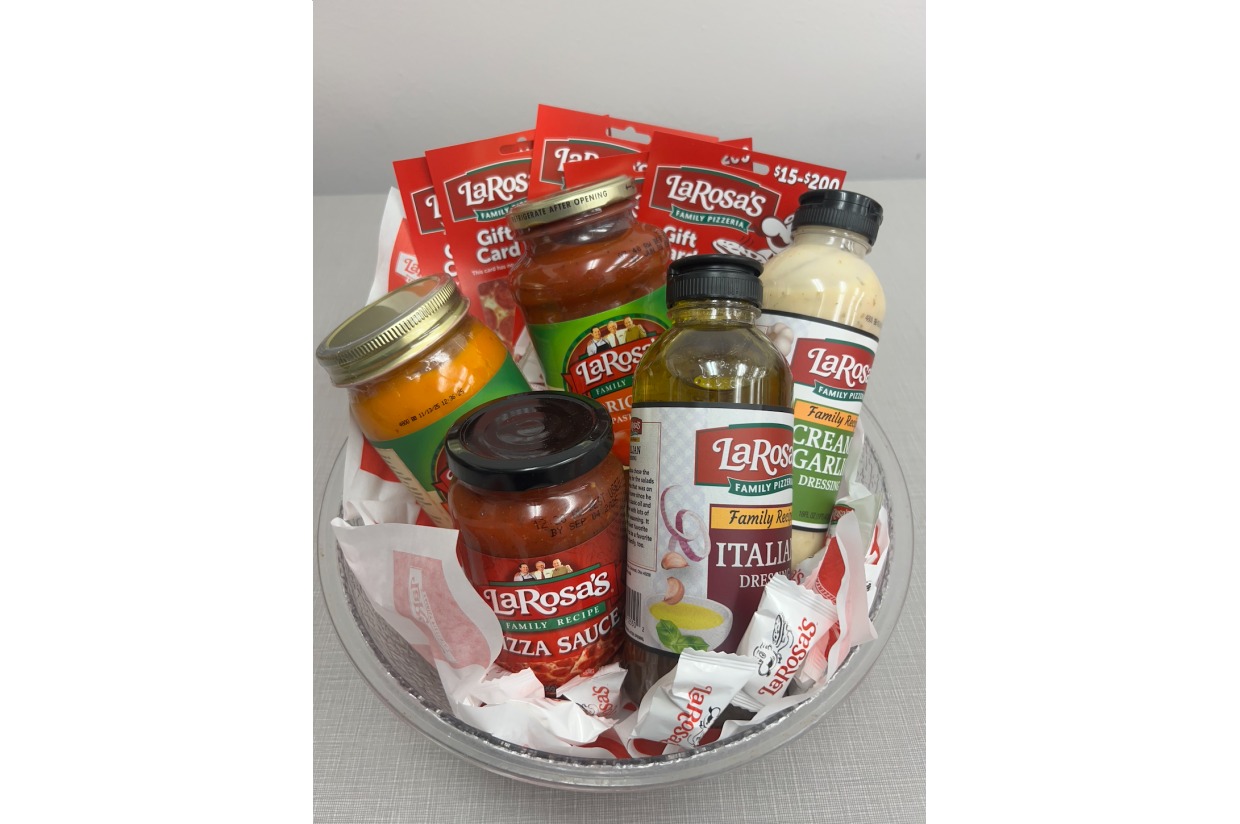 LaRosa's Pizzeria Basket | Love, Honor, Care Auction | Miami University ...