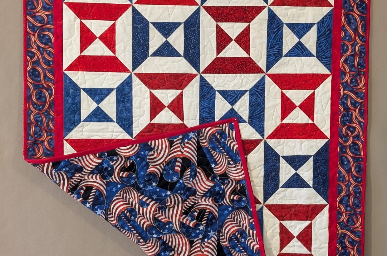 Patchwork Perfection Lap Quilt | Marc Wagner Brain Cancer Benefit Silent Auction | United for ...