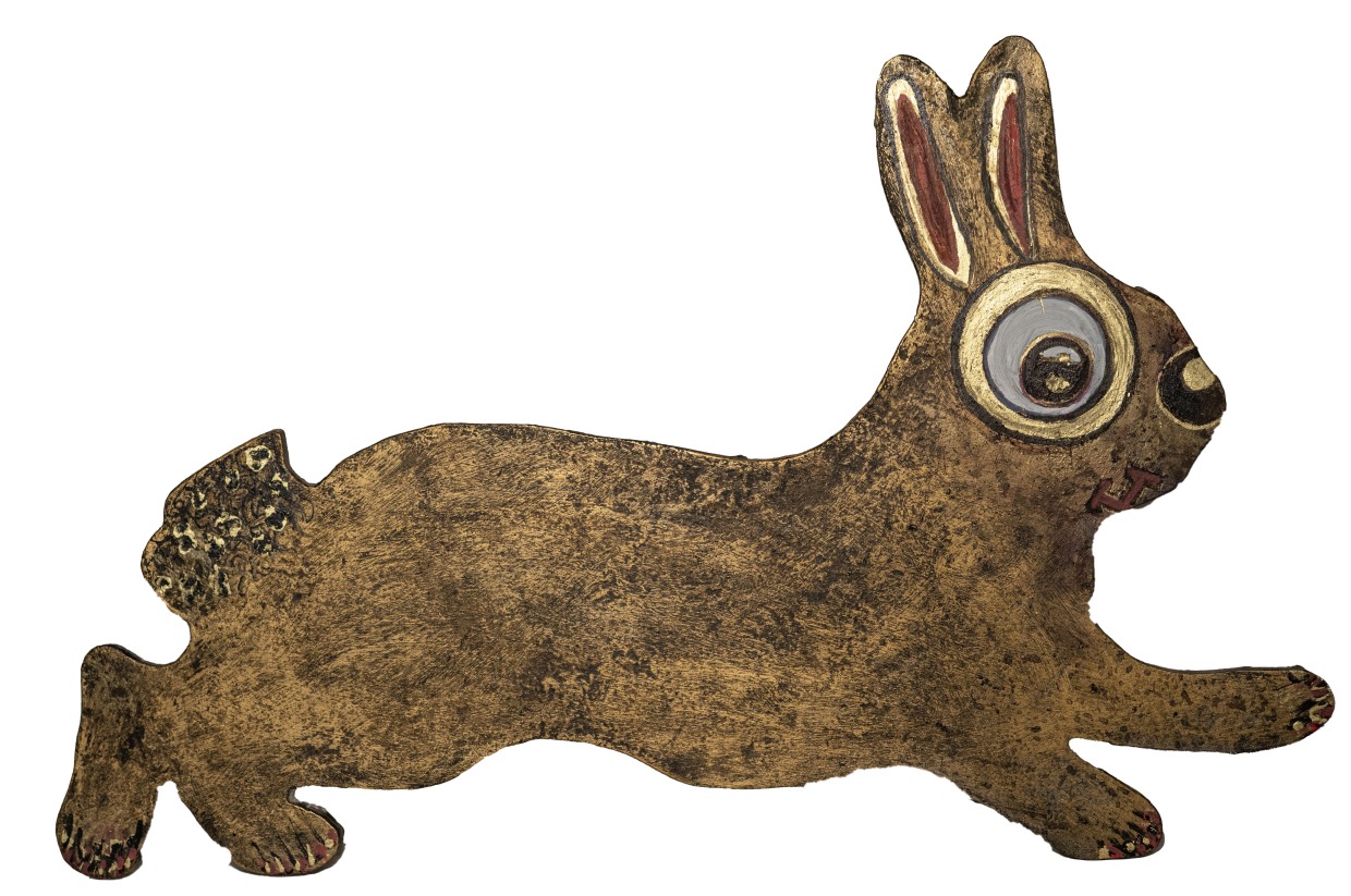 Bid 41 "Raku Rabbit" | Foxes on the Fence 2025 | Middleburg Arts ...