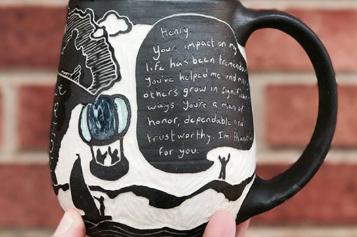 Custom Artifact Mug ($2000 value) | John Ruhlin Silent Auction | GIFT∙ ...