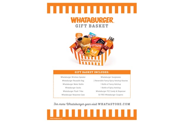 Whataburger Gift Basket | Keep Texas Beautiful Community Auction | Keep ...