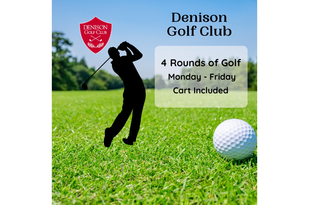 Denison Golf Club - 4 Rounds & Cart — 2025 Annual Evening of Giving ...