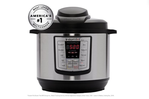 Instant Pot IP-Lux80 8 Qt 6-in-1 Multi-Use Programmable Pressure Cooker ...