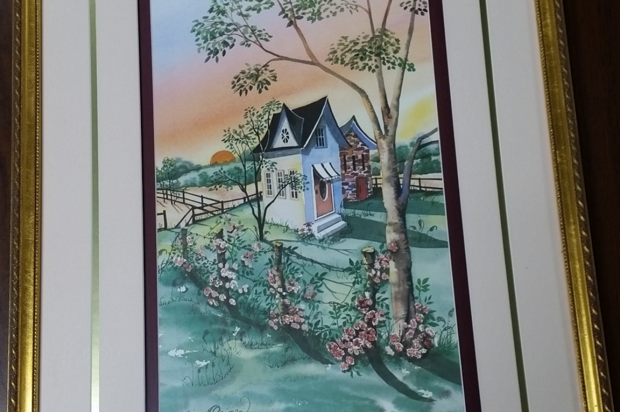 Lisa Geiman Framed Art — Fall Harvest Dinner Auction — Stonewall ...