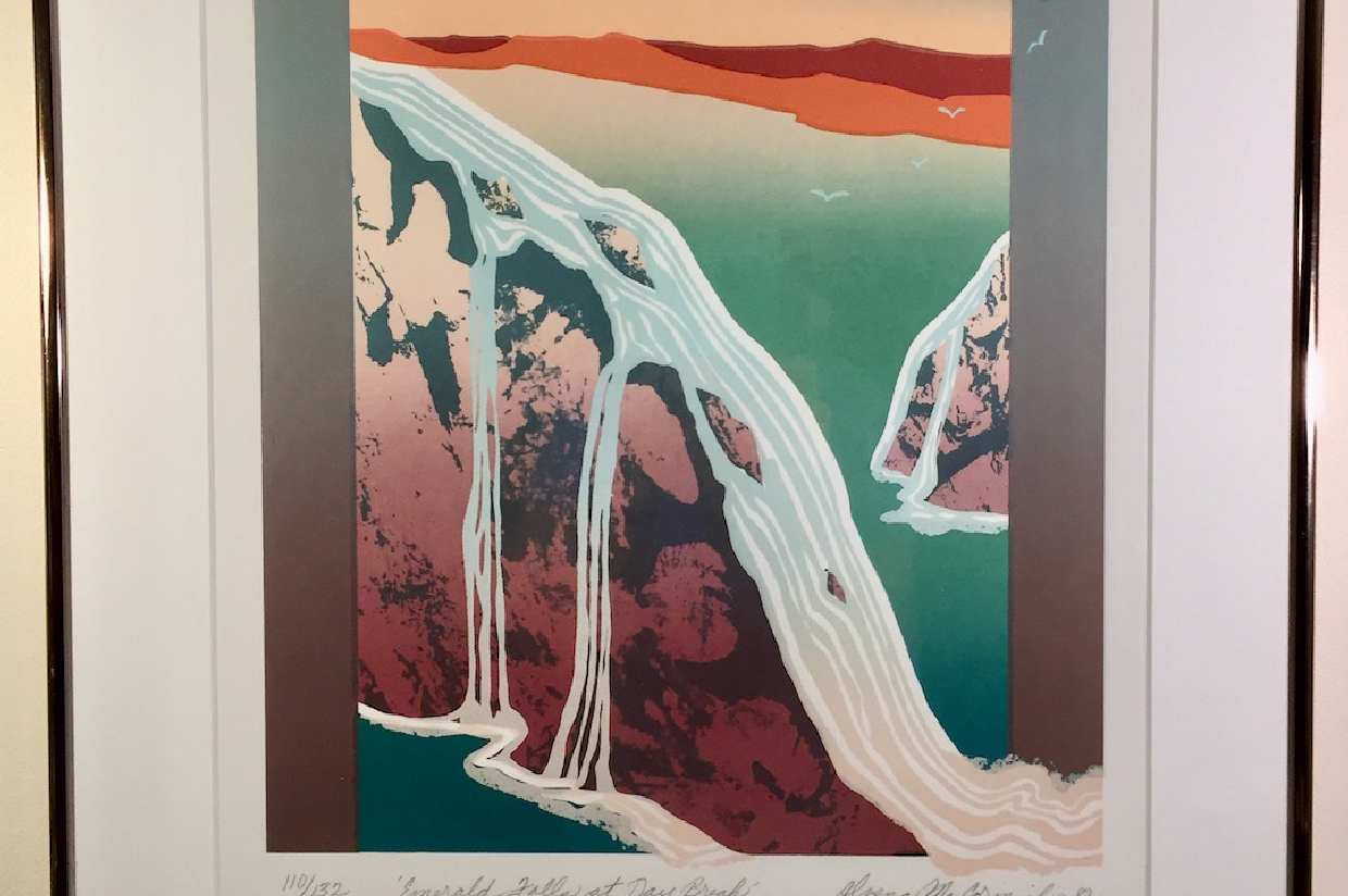 "Emerald Falls at Daybreak" by Alvena McCormick | Rapp Dems Dog Days ...