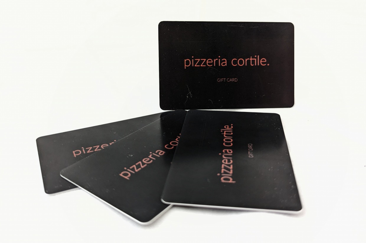 $25 Gift Card -Pizzeria Cortile | Arizona's Army Auction | Arizona's ...