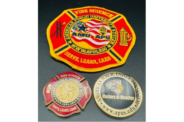AMU/APU Fire Science Patch & Coin with Master of Disaster Coin | 2025 ...