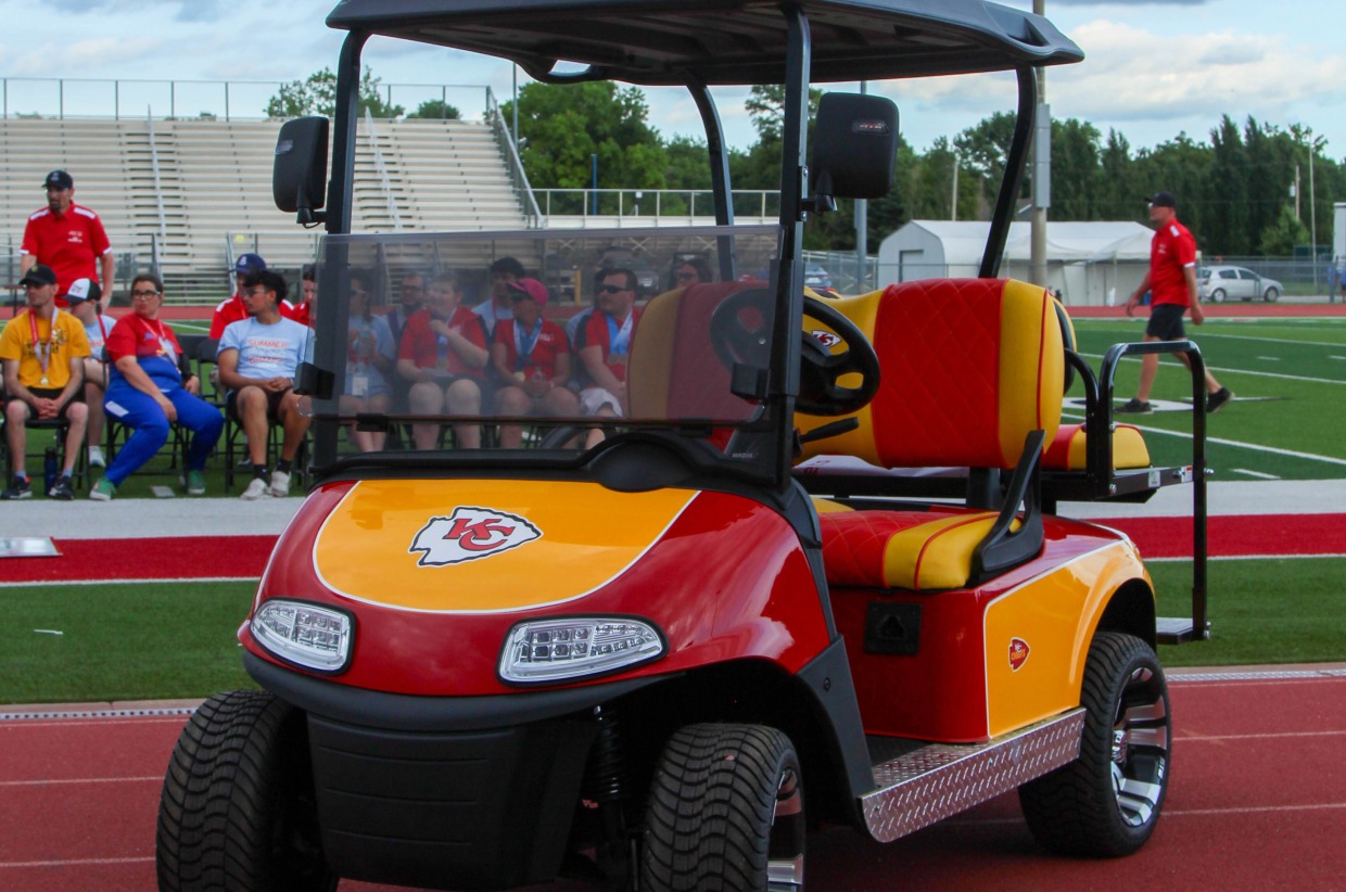 2025 Kansas City Chiefs Golf Cart Raffle Presented by IdeaTek — Special ...