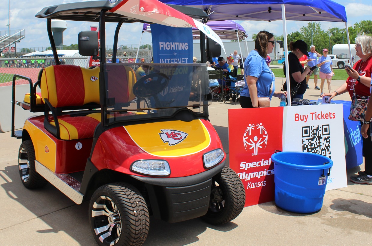 2025 Kansas City Chiefs Golf Cart Raffle Presented by IdeaTek giveaway ...