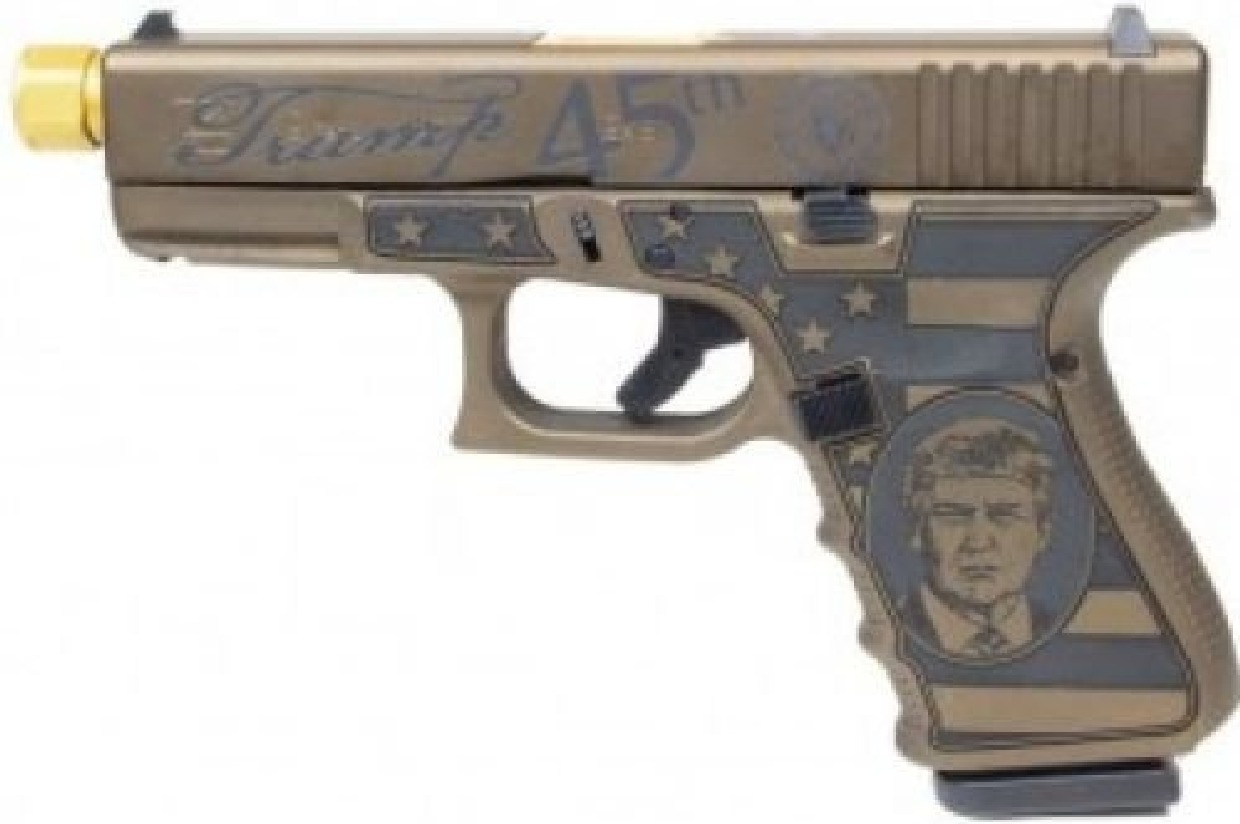 45TH President Donald J. Trump edition Glock 19 Gen 3 giveaway ...
