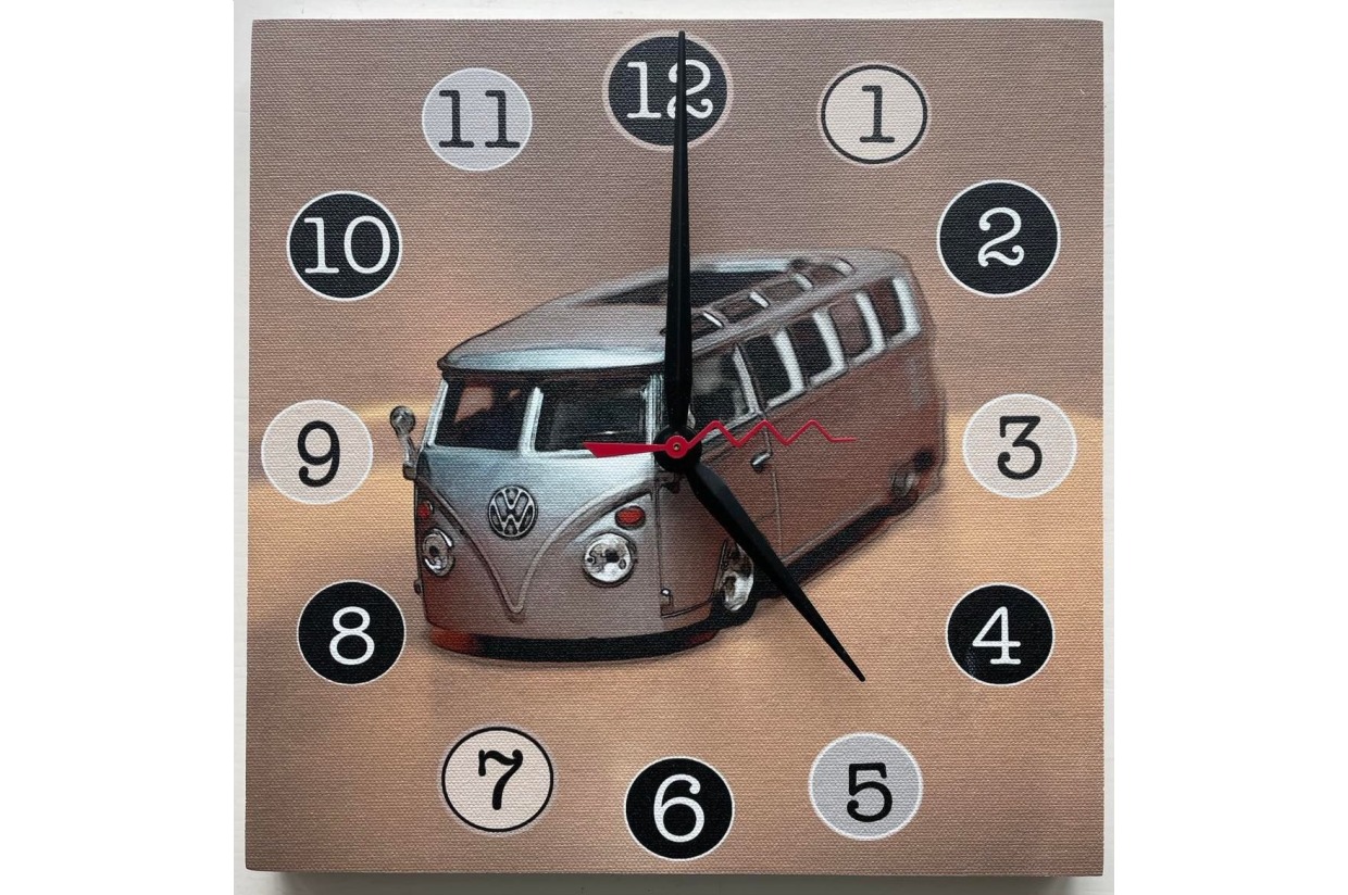 Vintage VW Bus Clock giveaway supporting Art for Ukraine | BetterWorld