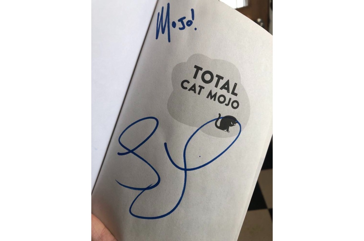 *SIGNED* copy of "Total Cat Mojo" by Jackson Galaxy giveaway supporting ...