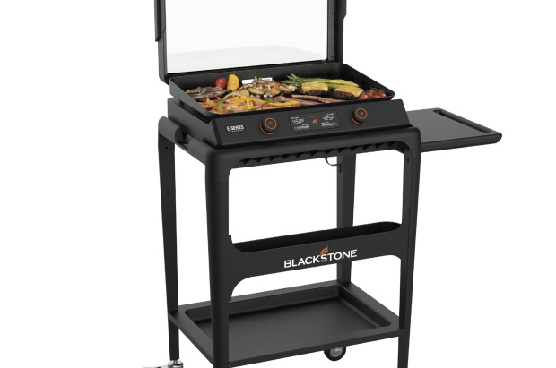 Blackstone 2-Burner 22" Electric Tabletop Griddle w/Prep Cart giveaway ...