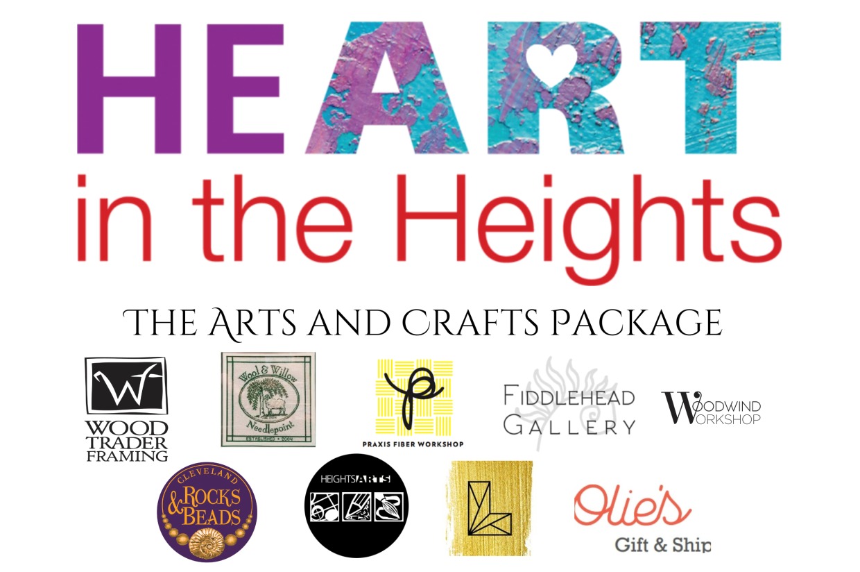 The Arts + Crafts Package giveaway supporting Heights Arts | BetterWorld
