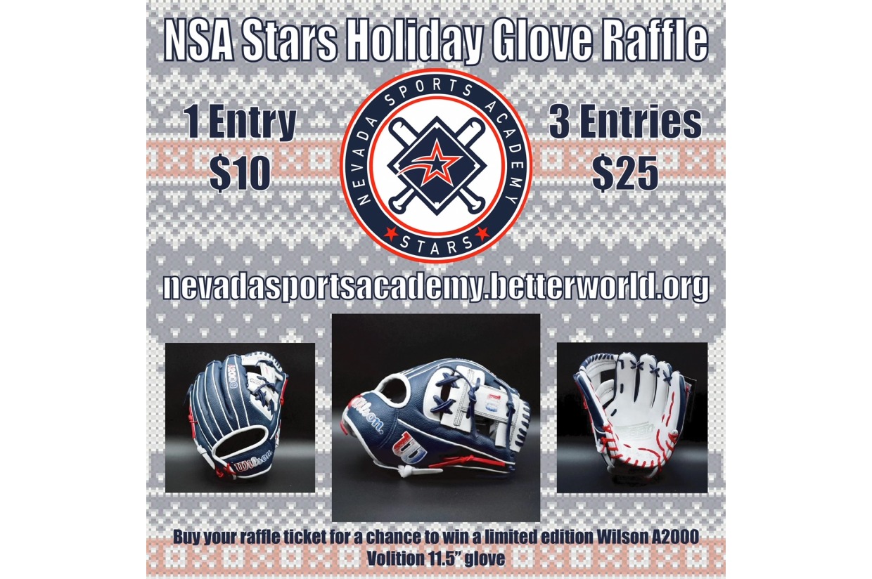 NSA Stars 10U Holiday Glove Raffle — Nevada Sports Academy | BetterWorld