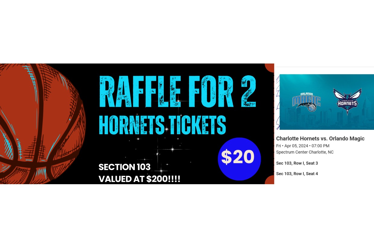 HORNETS TICKETS VALUED AT $200 (HORNETS VS MAGIC) giveaway supporting ...