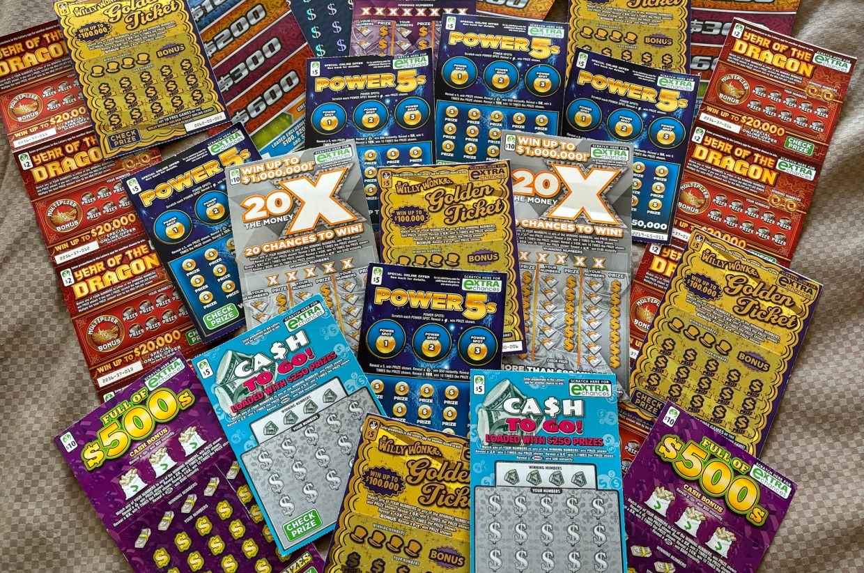 Lottery Scratcher Bouquet! Valued at $250 giveaway supporting Homeless ...