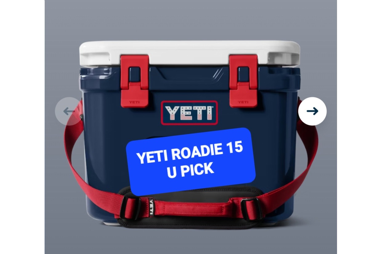 YETI ROADIE 15 (U-PICK) giveaway supporting Ralpho Fire Co | BetterWorld