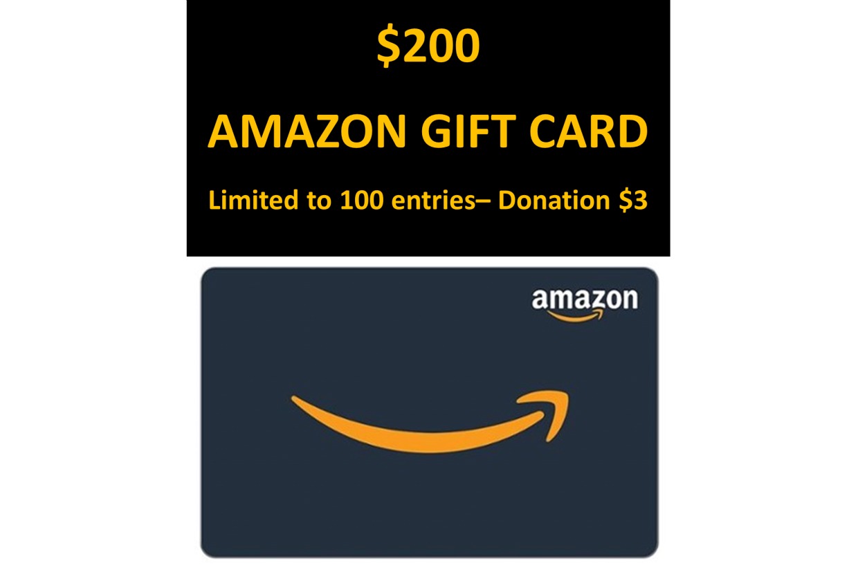 $200 AMAZON GIFT CARD (2- $100 cards) giveaway supporting Mount Carmel Area Rescue Squad ...